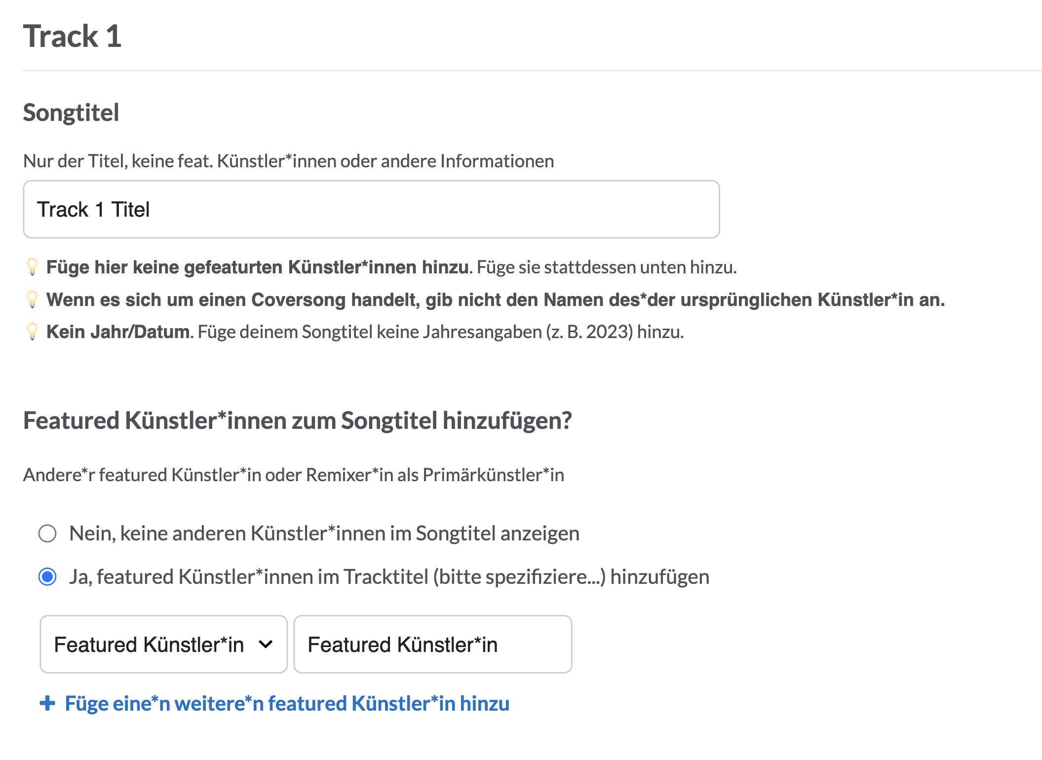 Hochladen – DistroKid Hilfe-Center